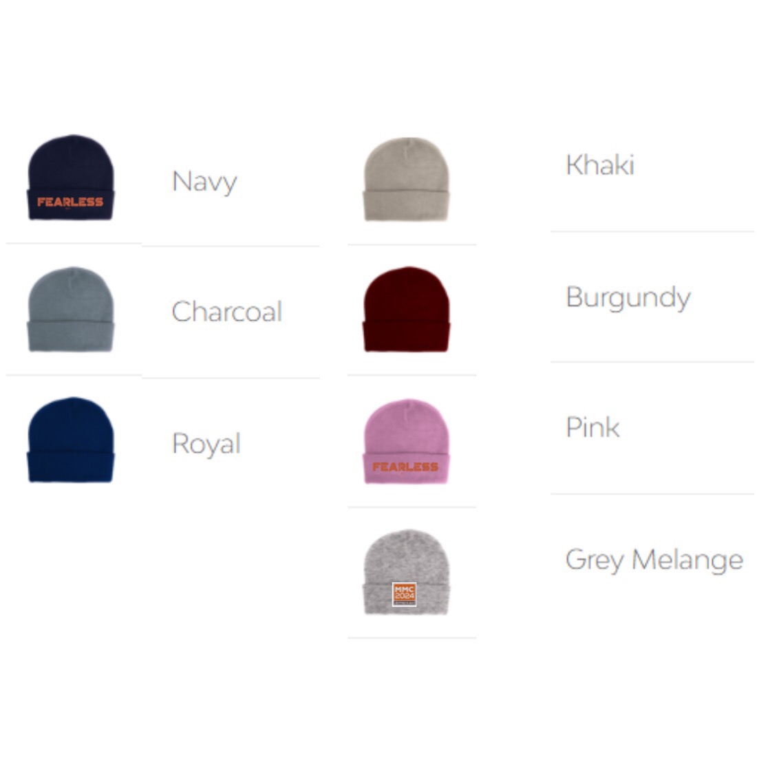 Beanies - Mighty Men Conference, Jeffreys Bay